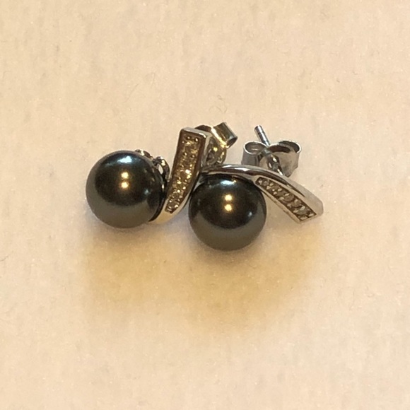 Tocara | Jewelry | Nwt Tocara Crystalux Pearl Necklace Earrings Set ...